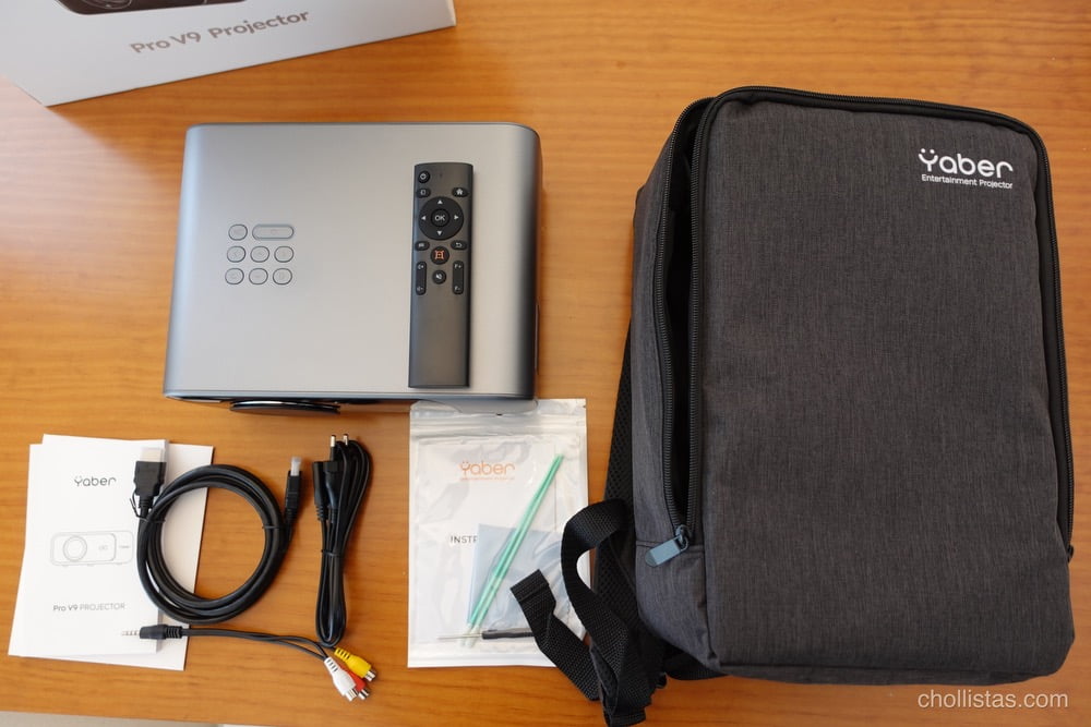 Review: YABER Pro V9: el proyector con tecnología inteligente de ...