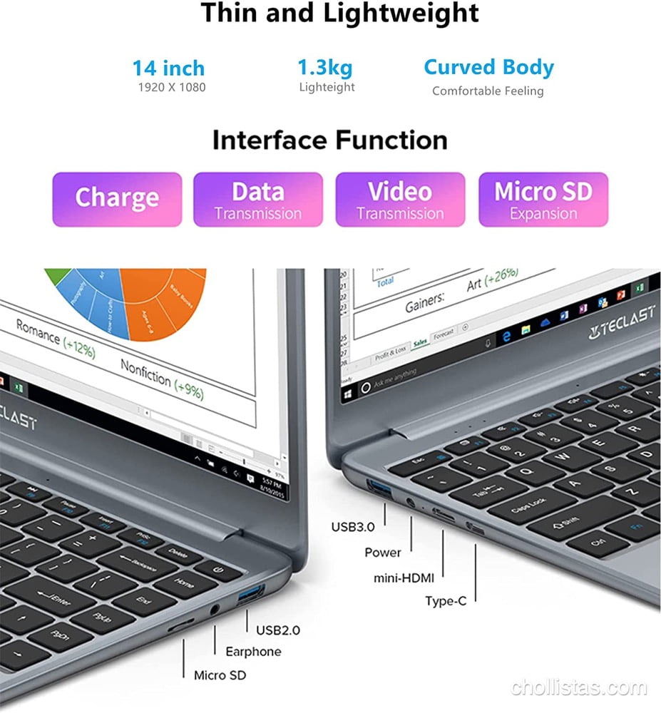 Portátil Teclast F7 Plus 2 de oferta por solo 150 euros desde España
